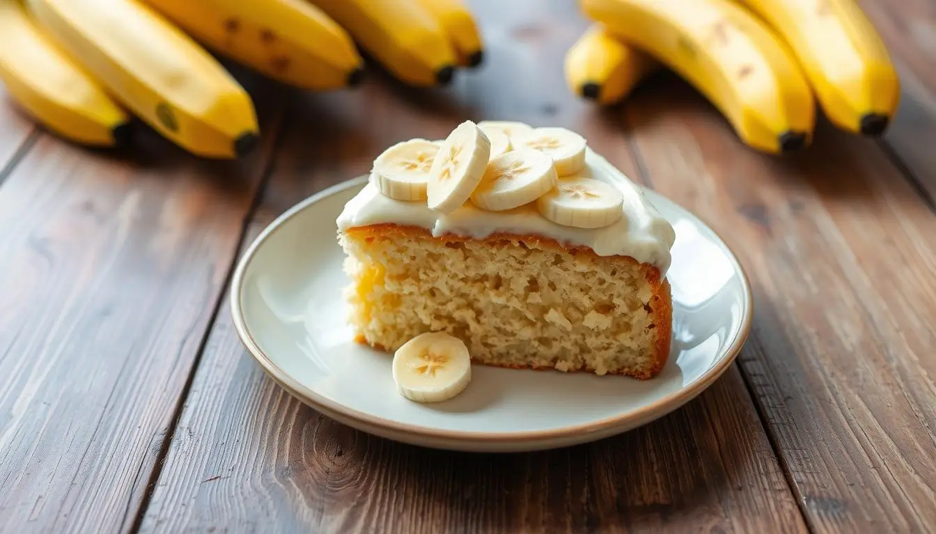 Best Banana Cake : Fluffy & Full of Sweet Banana Goodness